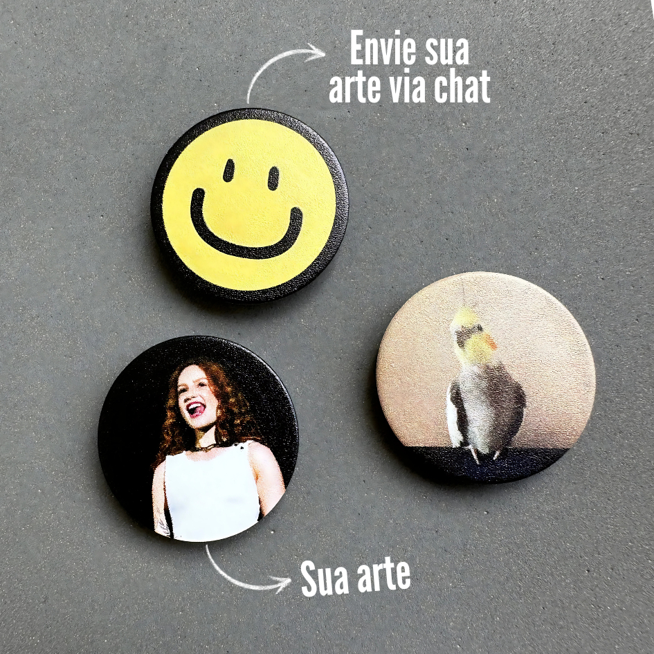 Pop Socket Personalizado com Sua Arte/ Sua foto | Shopee Brasil