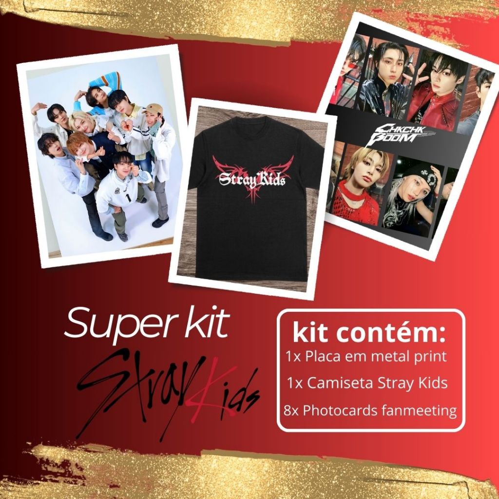 Super Kit Stray Kids | Shopee Brasil
