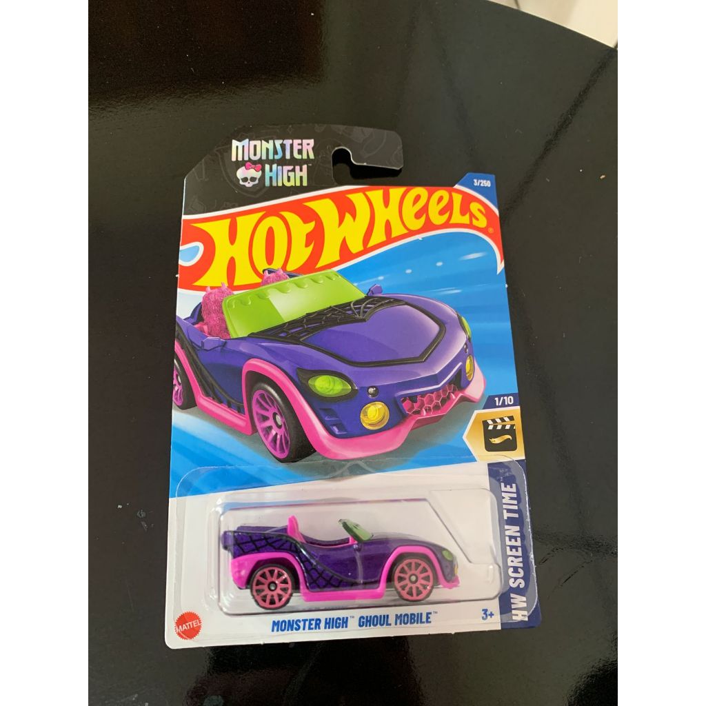 Monster High Ghoul Mobile - Hot Wheels - Monster High | Shopee Brasil