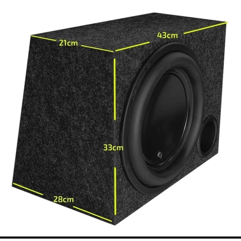 Caixa Sub + Alto Falante Subwoofer 12 Polegadas 200w Rms Xs400 Falcon | Shopee Brasil