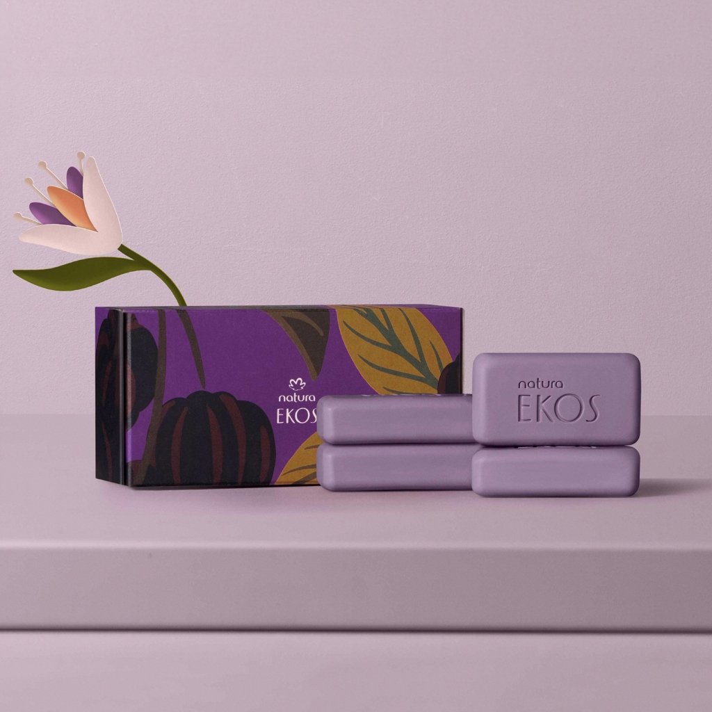 Presente Natura Ekos Pitanga Preta (4 sabonetes) | Shopee Brasil