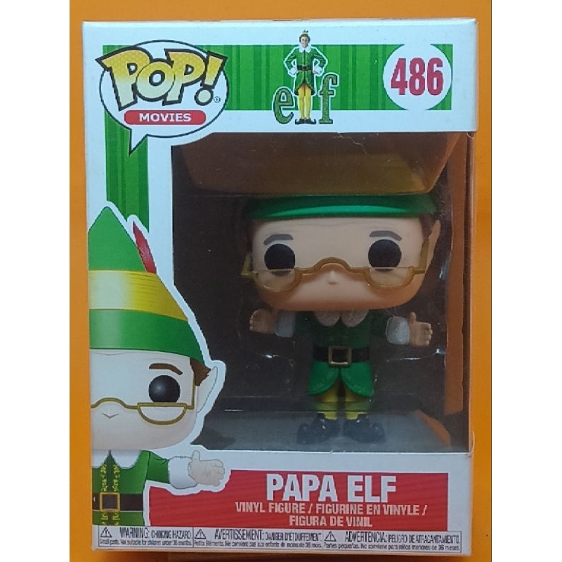 Funko Pop Papa Elf 486 - Movies / Elf - Novo Colecionável 100% ORIGINAL ...