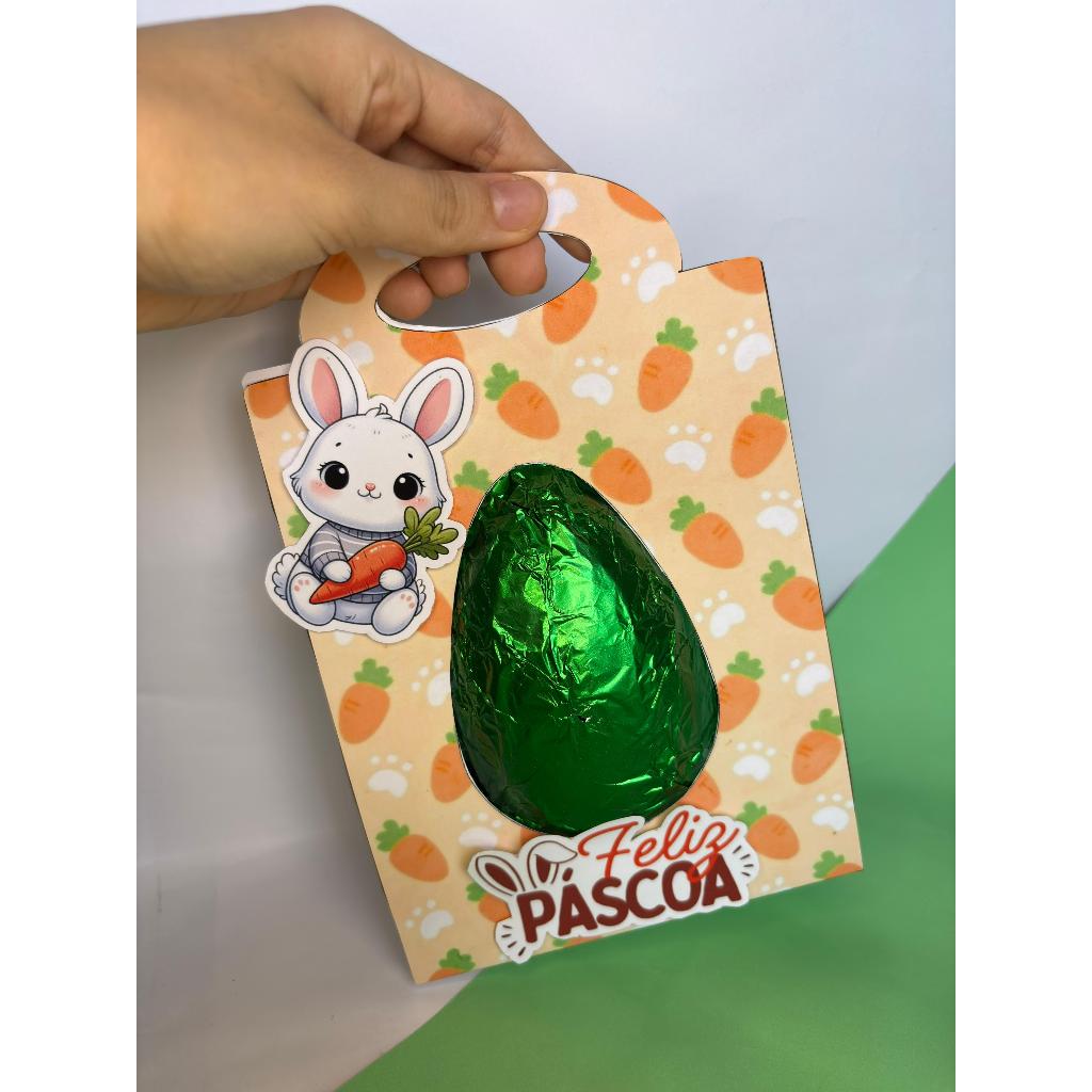 Kit com 10 Embalagens para Ovos de Páscoa de 250g – Prático e ...