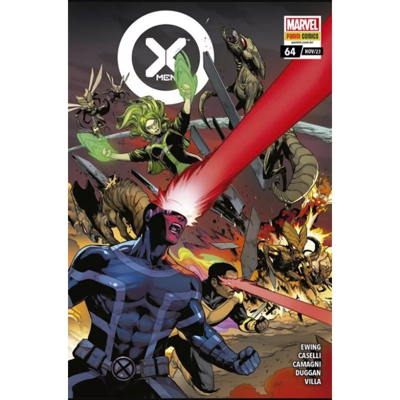 X-Men 64 Panini comics Brasil Marvel | Shopee Brasil