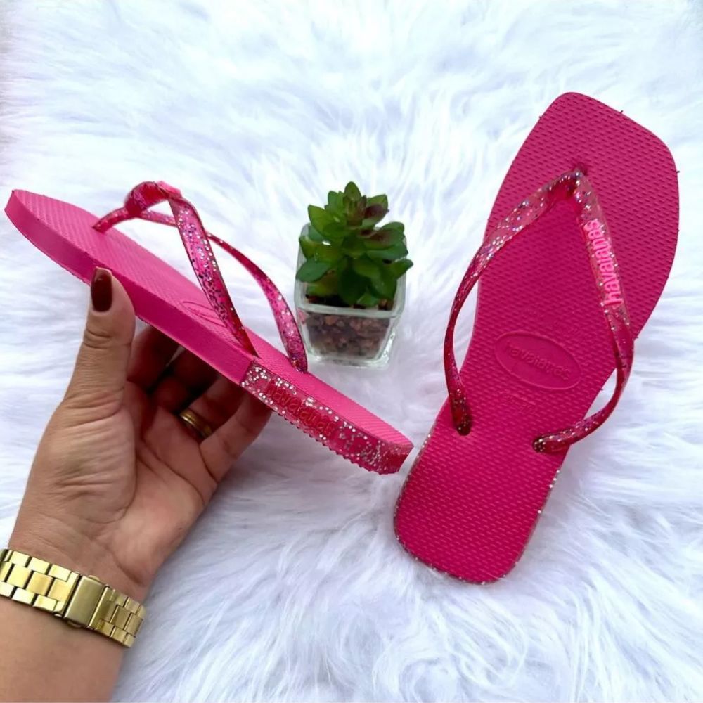 Chinelo Feminino Brilho de Verão Moda 2025 #Verão | Shopee Brasil