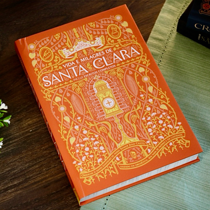 Livro Santa Clara Minha Biblioteca Católica | Shopee Brasil
