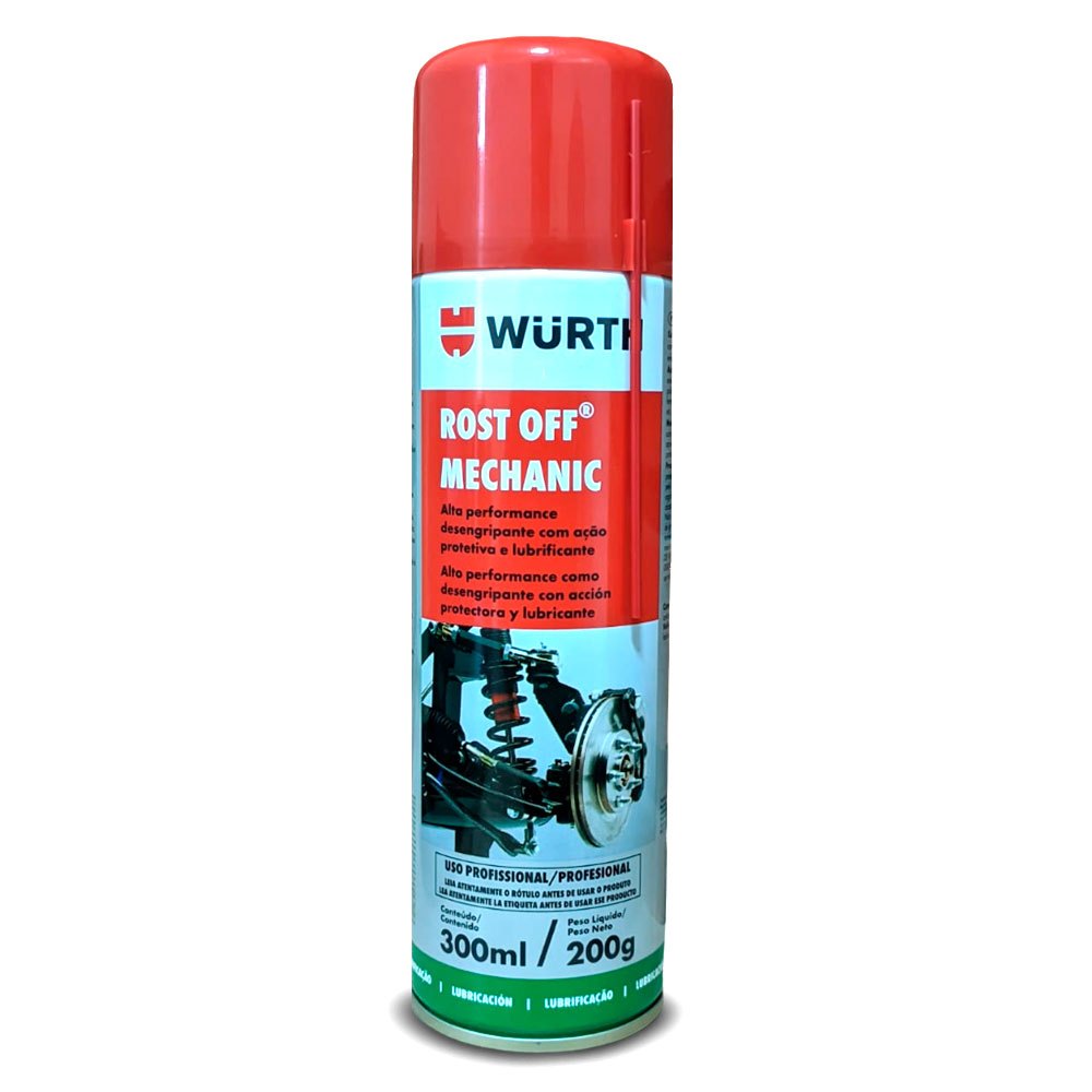 Desengripante Rost Off Mechanic WURTH 300ml 250g | Shopee Brasil