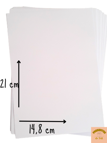 Folha A5 75 g sulfite branca com 250 folhas | Shopee Brasil