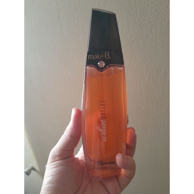 Colônia Make B Urban Ballet Descontinuado O Boticario | Shopee Brasil
