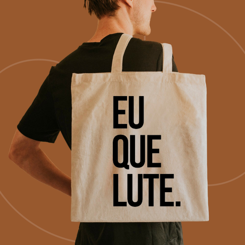 Sacola Eu que Lute - Ecobag | Shopee Brasil