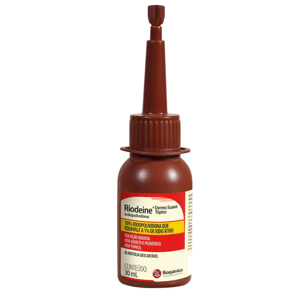 Riodeine Dermo Suave Solucao Topica Almotolia 30ml | Shopee Brasil