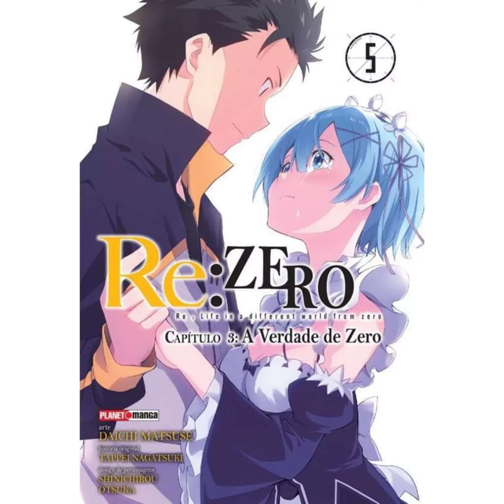 Mangá Re: Zero Capitulo 3 - A Verdade De Zero Vol. 5 - Novo/Lacrado ...