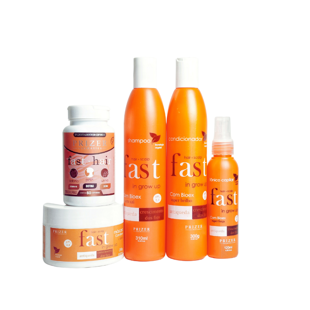 Antiqueda Tratamento Completo Fast Home Care Prizer | Shopee Brasil