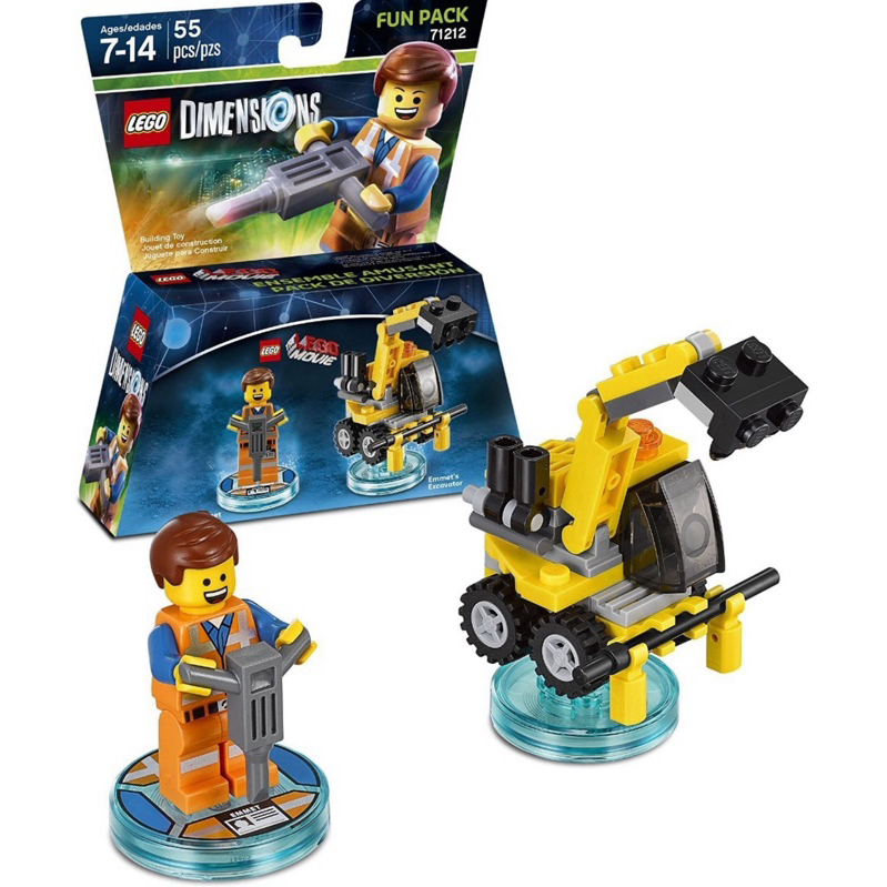 Lego Dimensions Emmet Fun Pack 71212 | Shopee Brasil