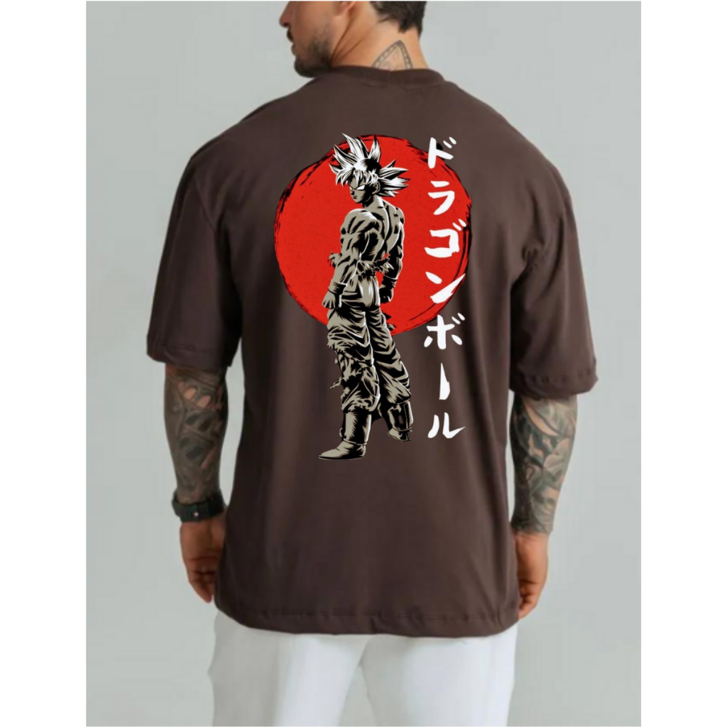 Camiseta Oversized Samurai Camisa 100% Algodão Samurai Japan Streetwear ...
