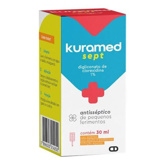 Kuramed Sept Spray Antisséptico para Curativos 30ml | Shopee Brasil