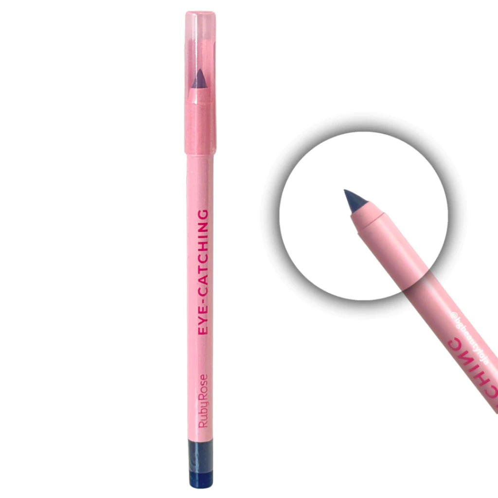 Lápis de Olhos Eye - Catching Lápis Preto Linha Rosa by Ruby Rose | Shopee Brasil