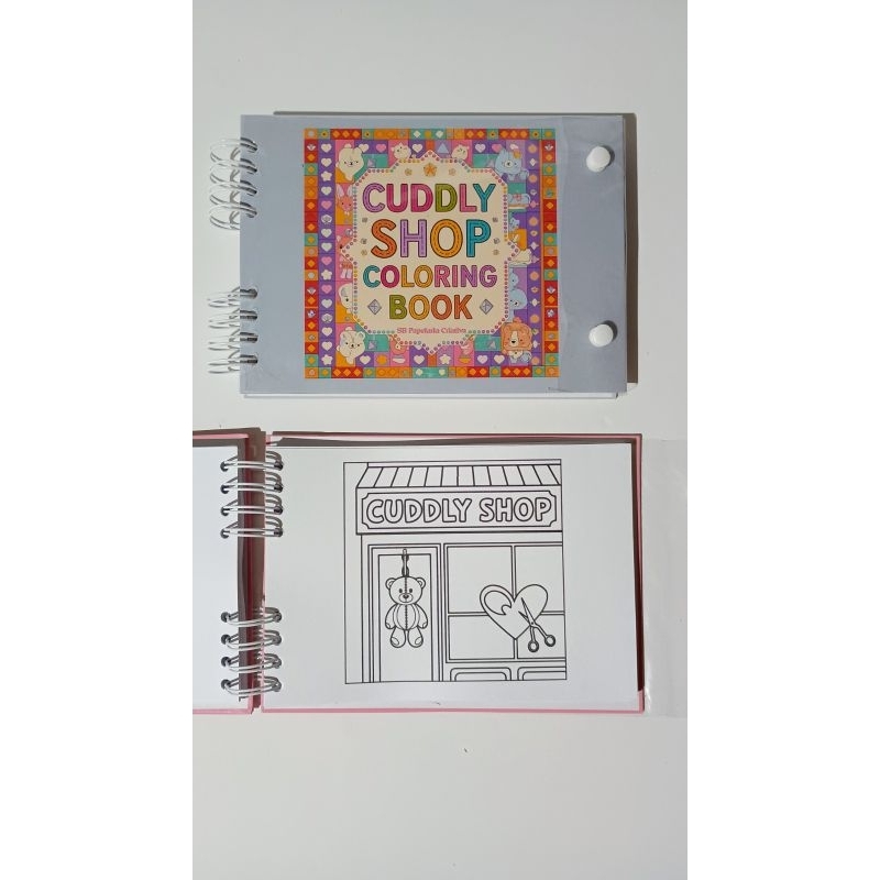 Cuddly Shop - Coloring Book | Shopee Brasil