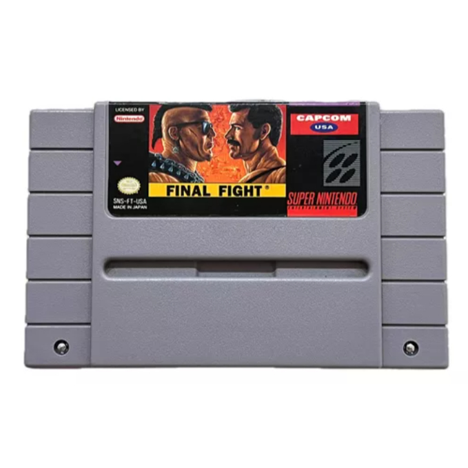 Final Fight Super Nintendo SNES Original | Shopee Brasil