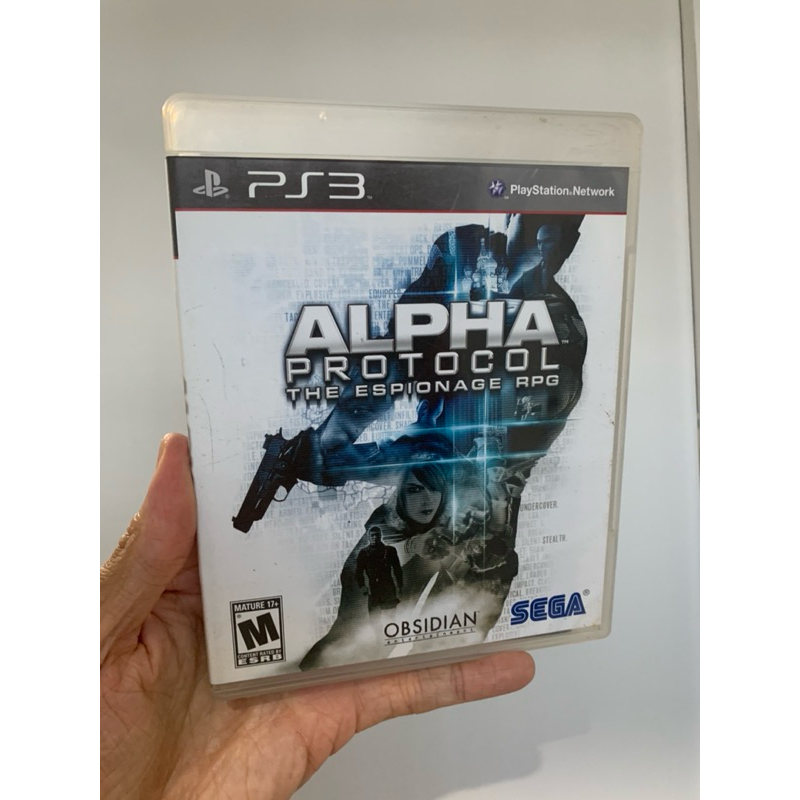Jogo Alpha Protocol: The Espionage Rpg - Ps3 Original Mídia Física ...