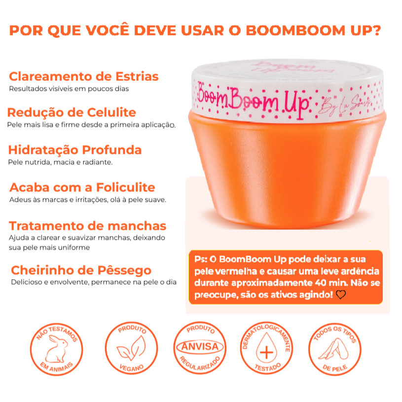 Travel Kit - Boom Boom Up 80g + Fit Up 60g + Sugar Up 80g - Peach Up ...