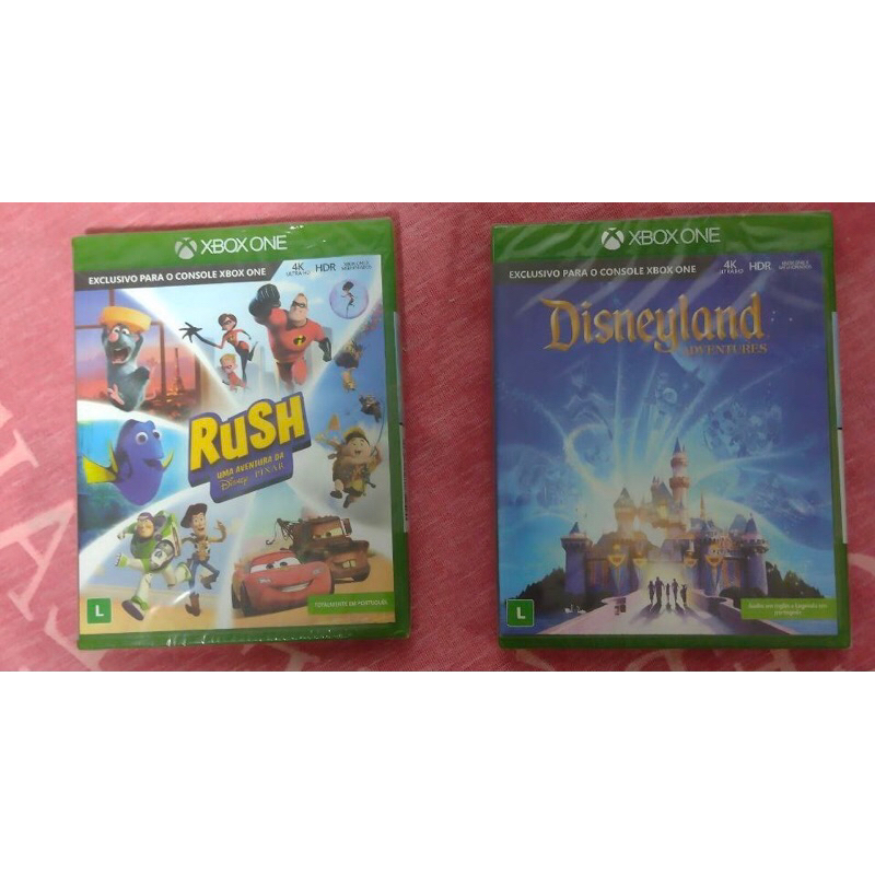 Rush e Disneyland Xbox One - Lacrado | Shopee Brasil
