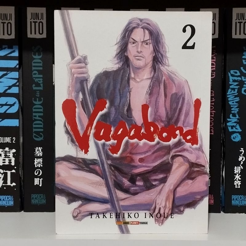Vagabond Volume 2 Editora Panini Manga de Takehiko Inoue autor de Slam Dunk | Shopee Brasil