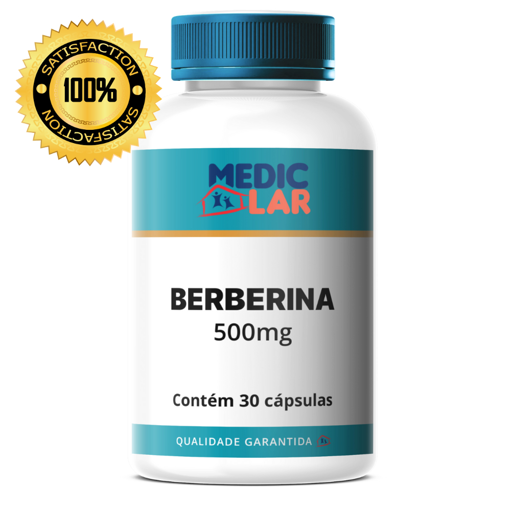 Berberina Autêntica da Terra 500mg - 30 ou 60 Cápsulas | Shopee Brasil