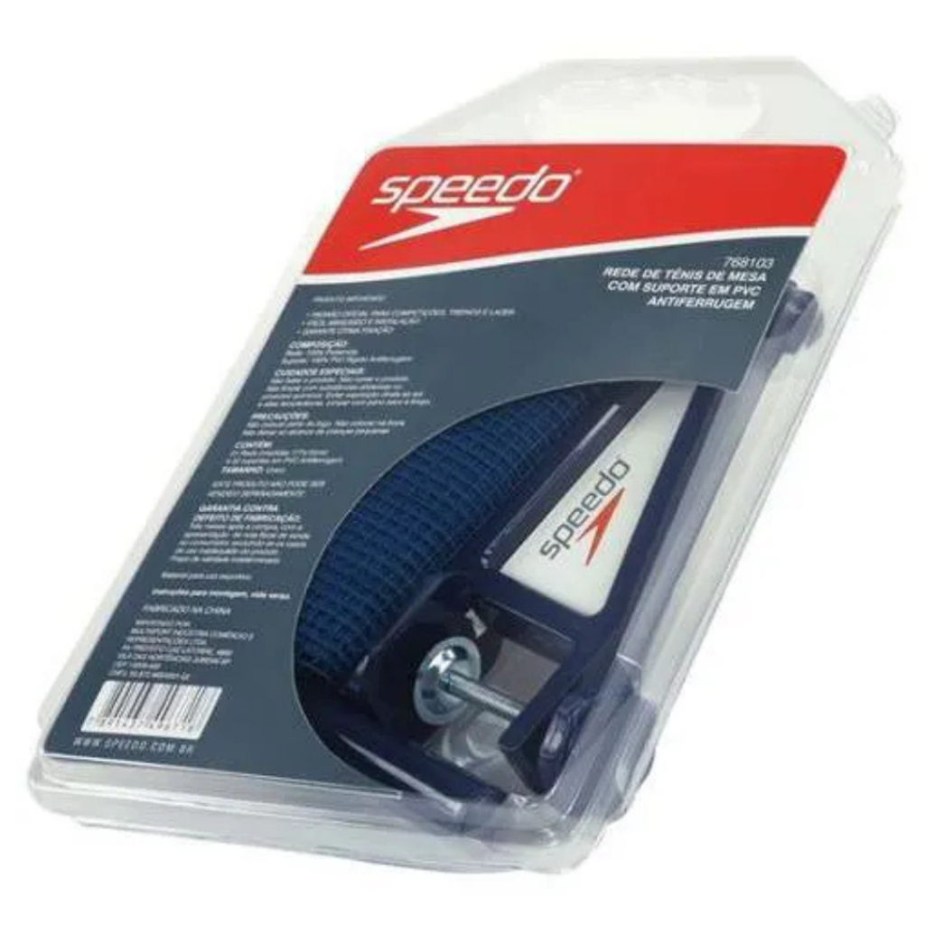 Rede De Tênis De Mesa Oficial Speedo + Suporte Em Pvc | Shopee Brasil