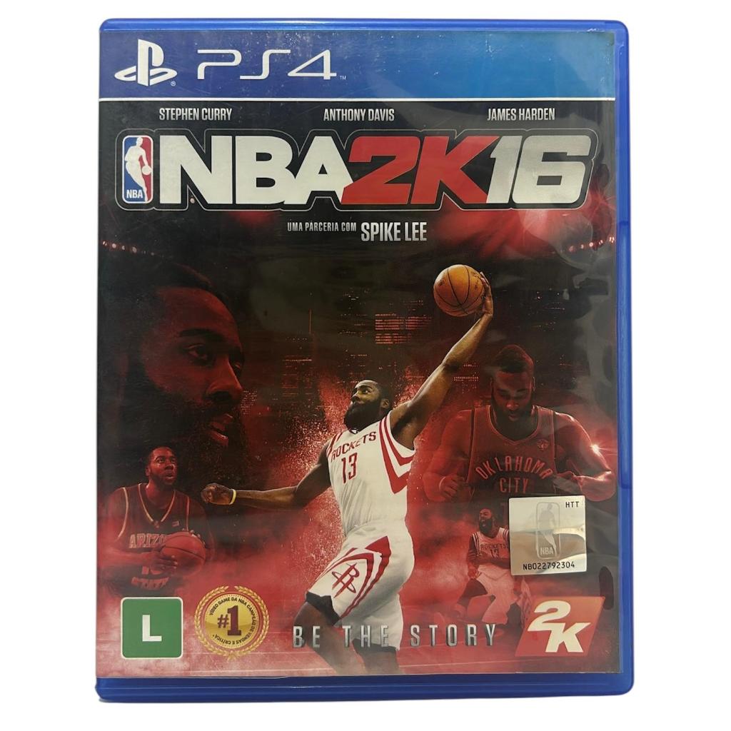 Jogo NBA 2K16 PS4 Mídia Física | Shopee Brasil