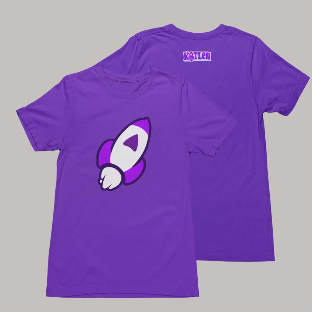 Camiseta Básica Infantil Algodão Novo Elemento Evolução Foguete Katlen ...