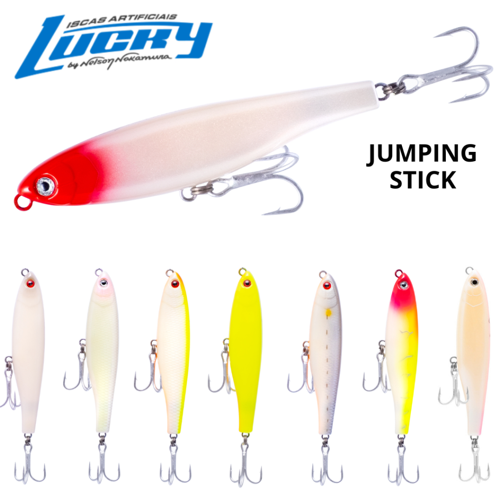 Isca Artificial Nelson Nakamura Jumping Stick 95 11,5g Lucky Original ...