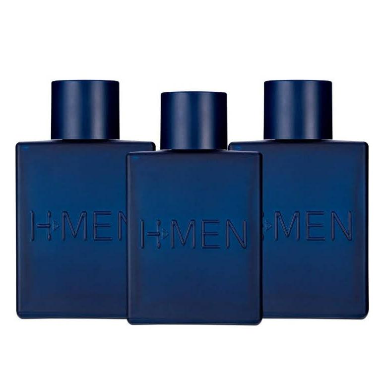 PERFUME H-MEN HINODE (ORIGINAL) 75mL (3 unidades) | Shopee Brasil