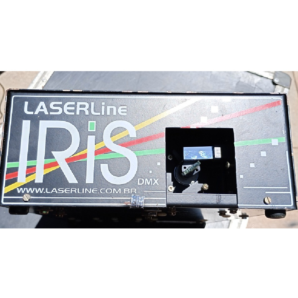 Maquina Laser Iris Line DMX - Gessev | Shopee Brasil