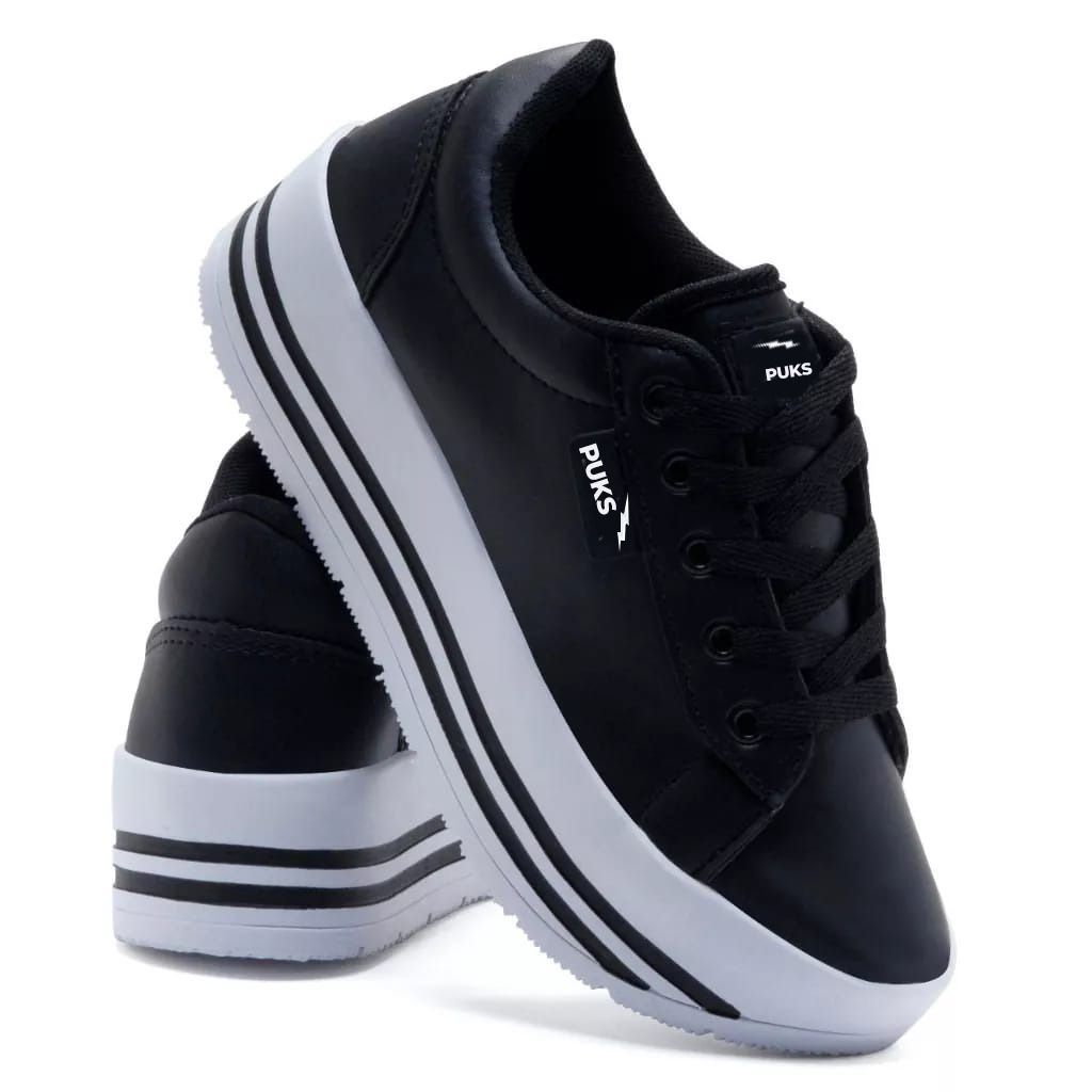 TENIS FEMININO PLATAFORMA LANÇAMENTO PUKS | Shopee Brasil
