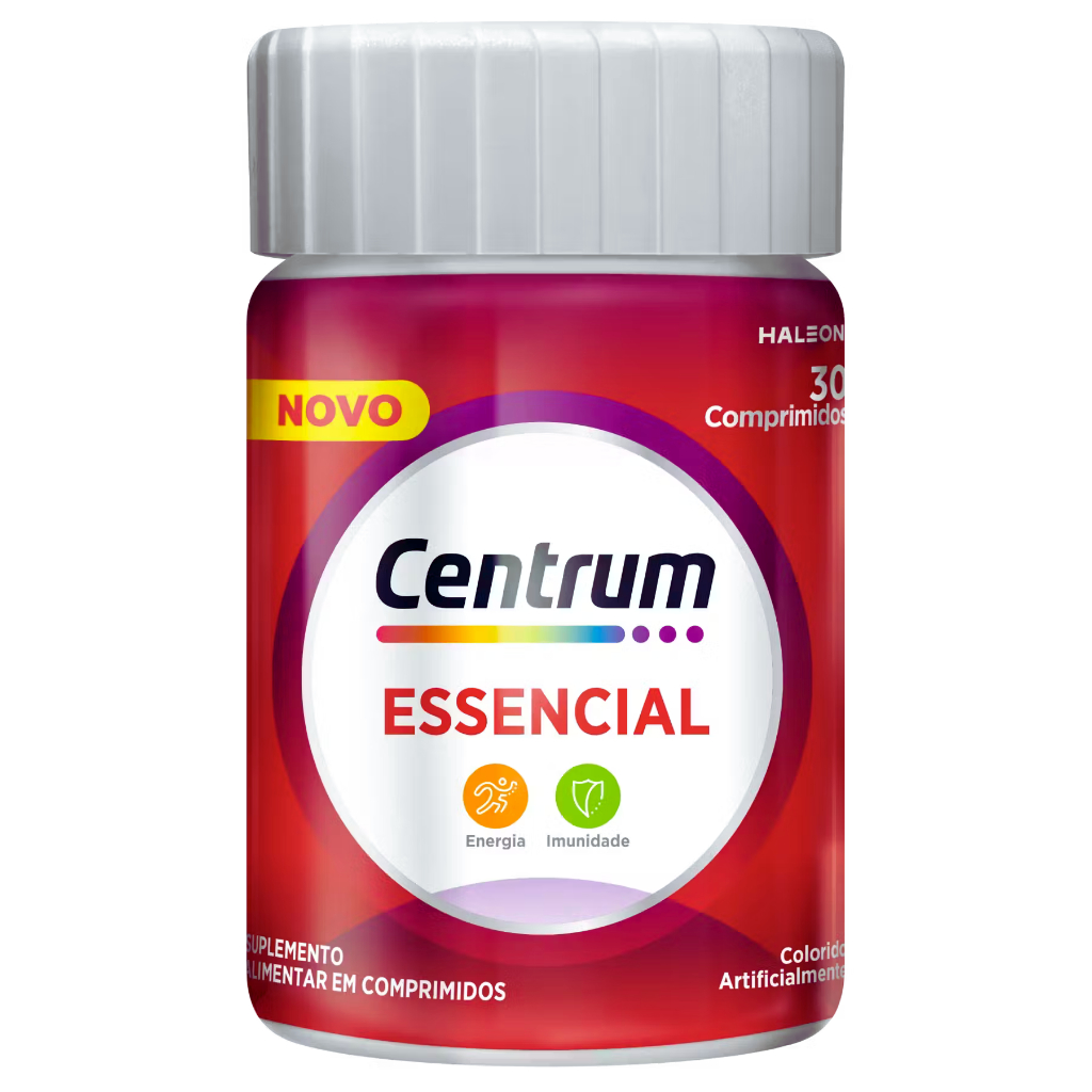 Centrum Essencial c/30 comprimidos | Shopee Brasil
