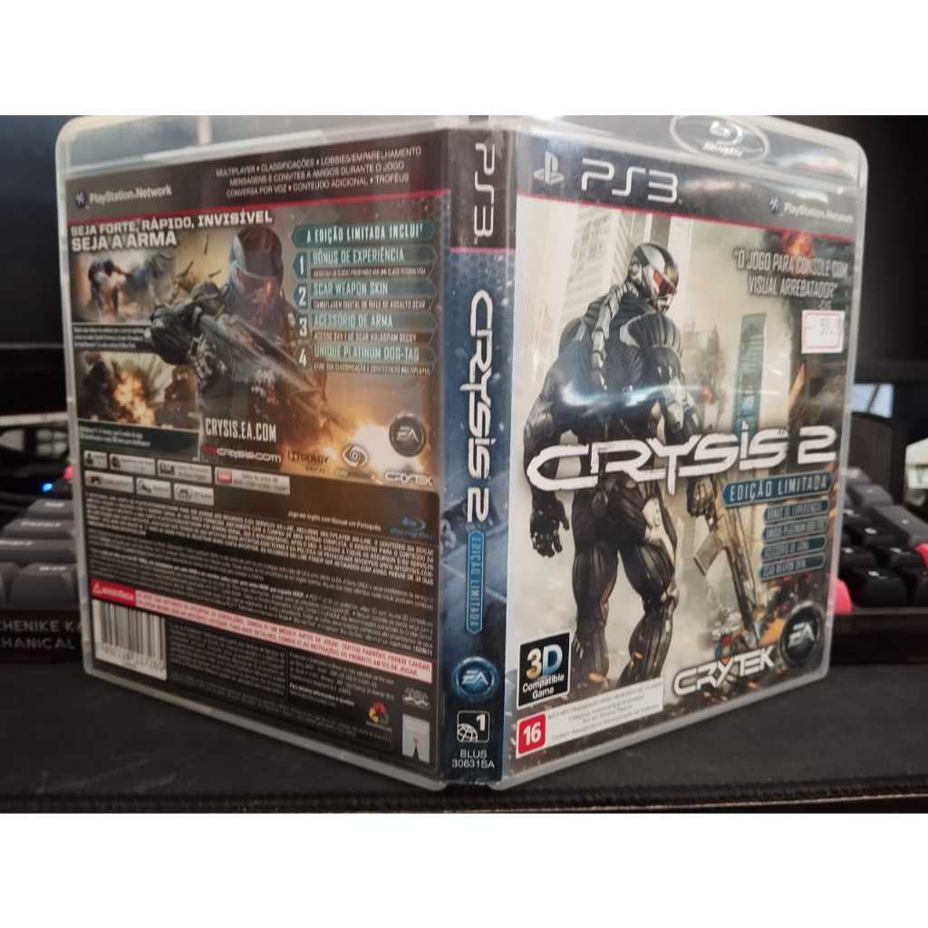 Crysis 2 Edição limitada PS3 | Shopee Brasil