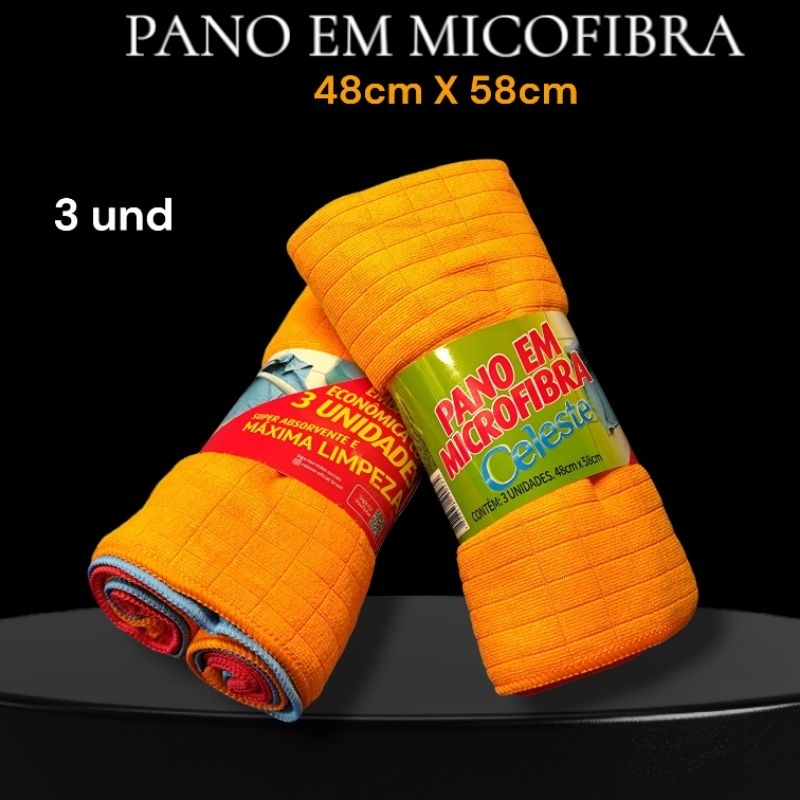 Pano em Micofibra Super Absorvente Pano de Chão Panos Automotivos ...