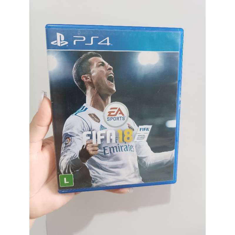 FIFA 18 PS4 - jogo original Mídia física | Shopee Brasil