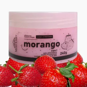 Esfoliante Rosto e Corpo Miss Lary Morango | Shopee Brasil