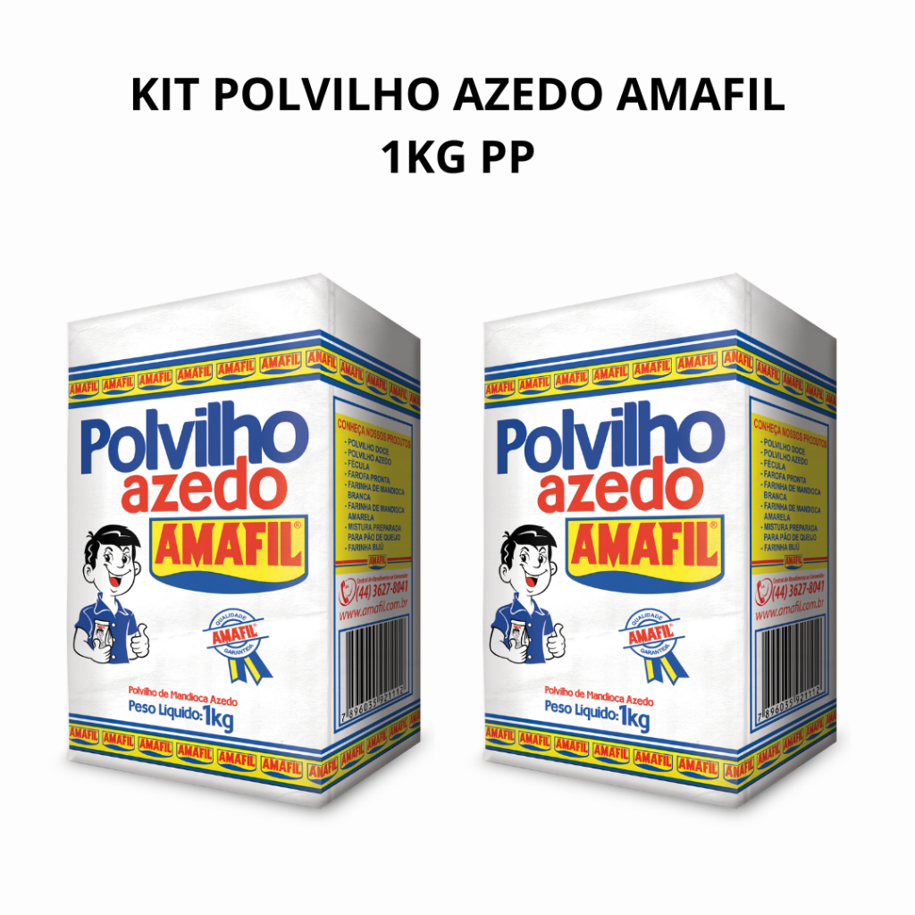 KIT- POLVILHO AZEDO AMAFIL 1KG(papel)- 2 PACOTES | Shopee Brasil
