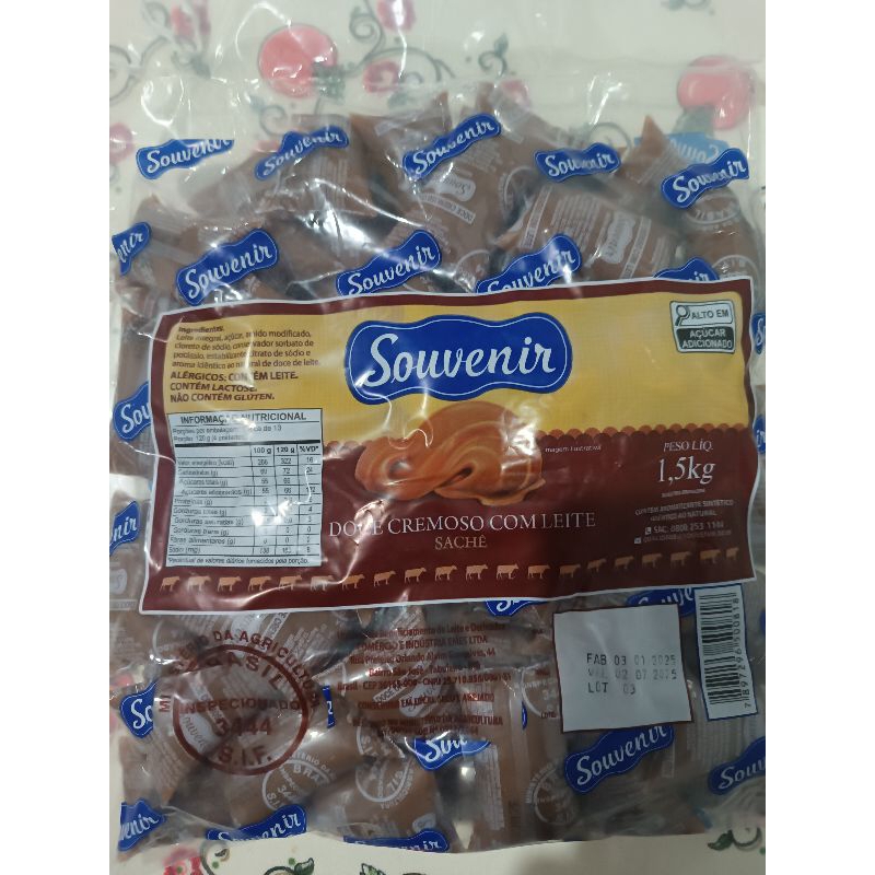 Doce cremoso com leite sachê | Shopee Brasil