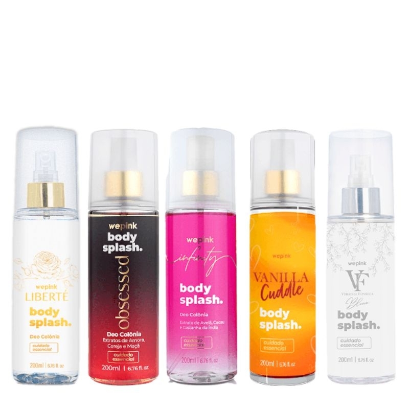 Body Splash Desodorante Colônia 200ml - Wepink - Variados | Shopee Brasil