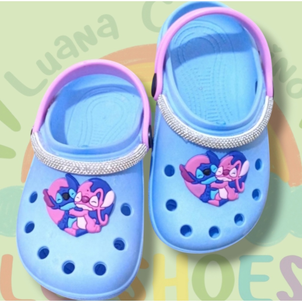 BABUCHE CROCS PAPETE SANDALIA CHINELO NUVEM MENINAS STRASS VOLTA AS ...