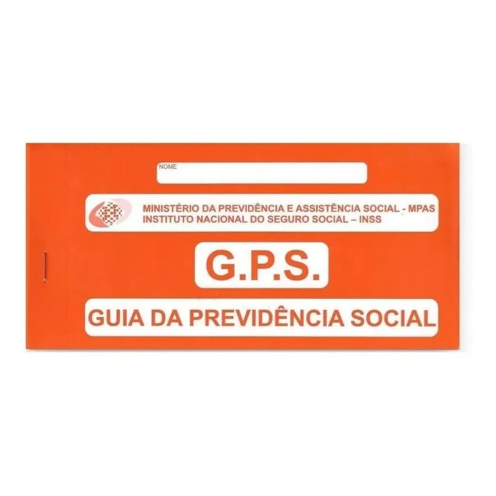 Carnê Gps Inss Guia Da Previdência Social - 1 Carnê | Shopee Brasil