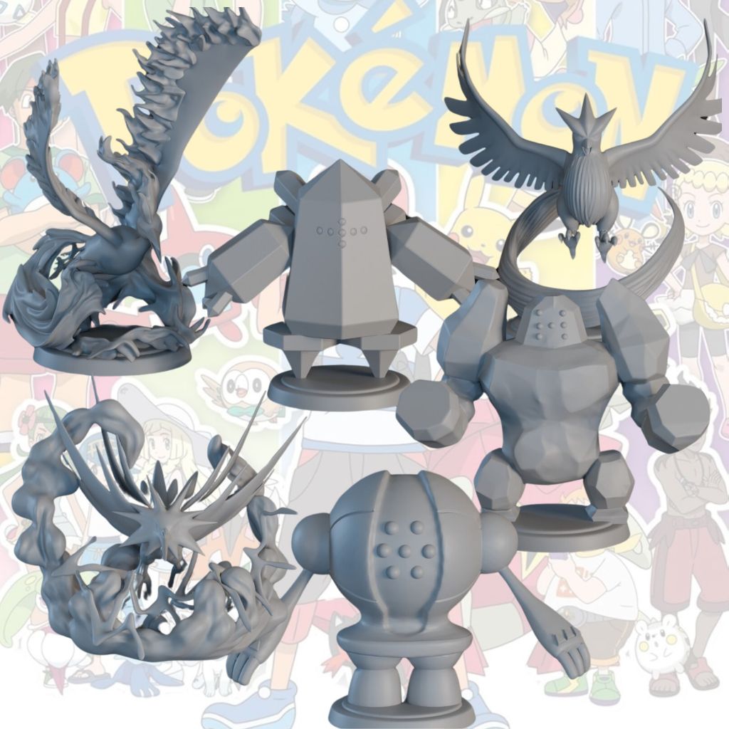 Pack Pokémon Miniaturas Action Figure evoluções lendários pokémon GO ...