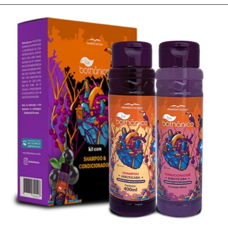 kit Tok Bothanico Jabuticaba SH+Cond 400ml | Shopee Brasil