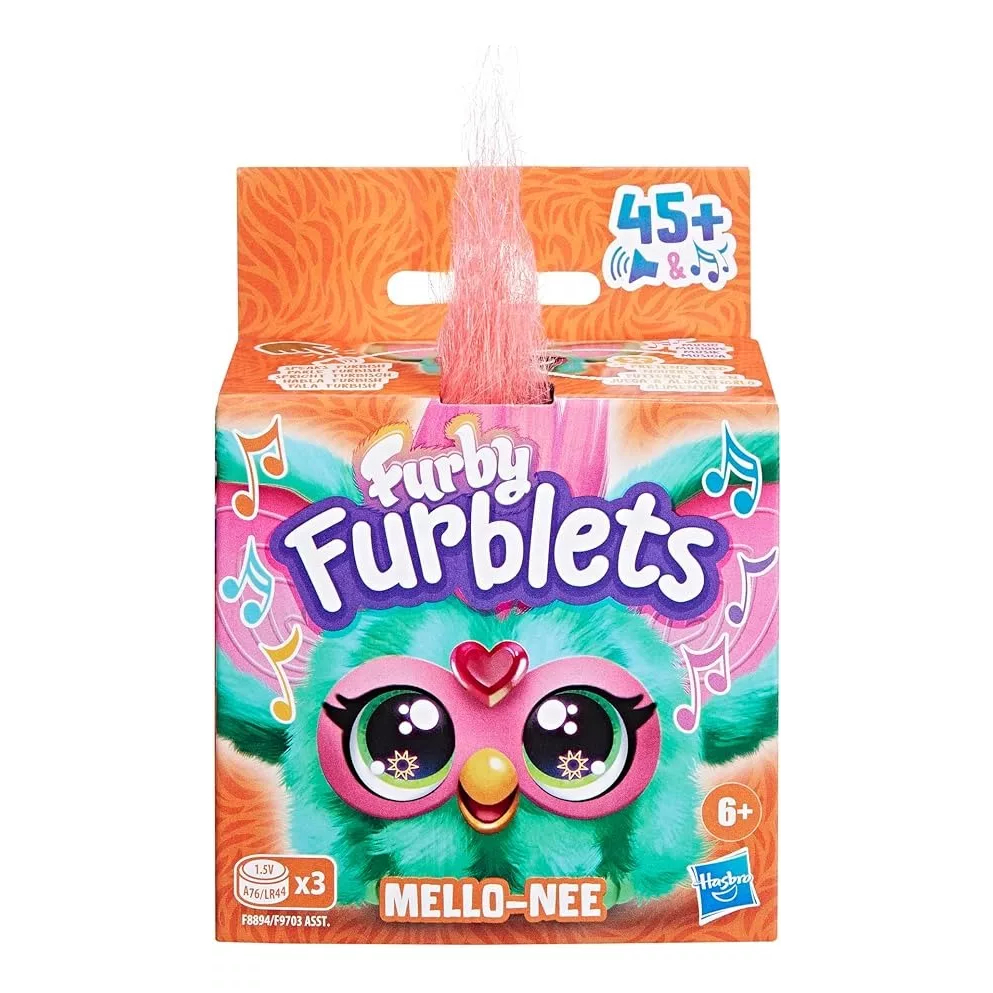 Furby Furblets Mello-nee Mini Brinquedo Eletrônico - Hasbro F9703 ...
