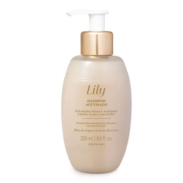 Shampoo Acetinado Lily 250ml | Shopee Brasil