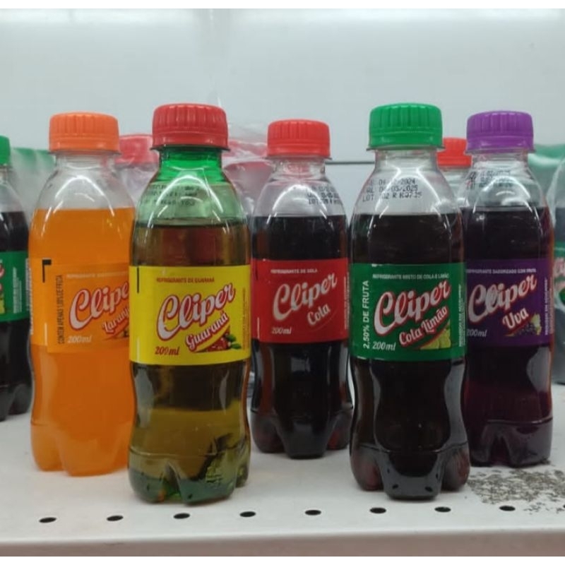 Refrigerantes Cliper Sabores Fardo com12 unidades 200ml cada | Shopee ...